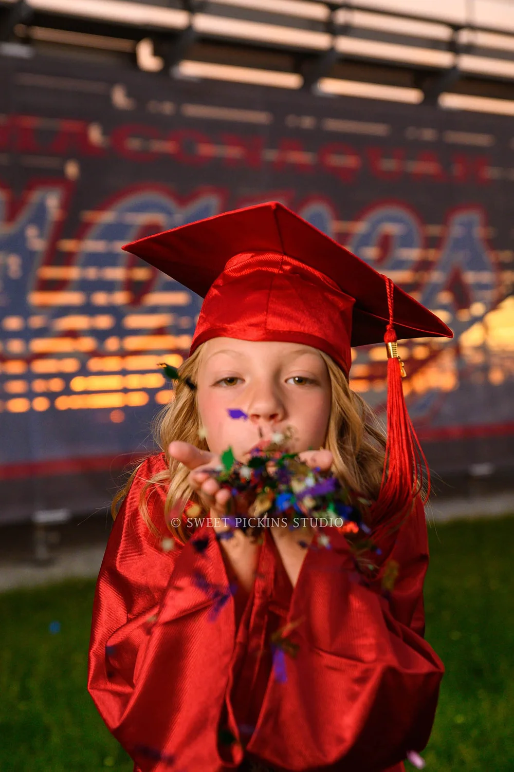 Kindergarten Graduation Cap & Gown Portraits — Sweet Pickins Studio ...