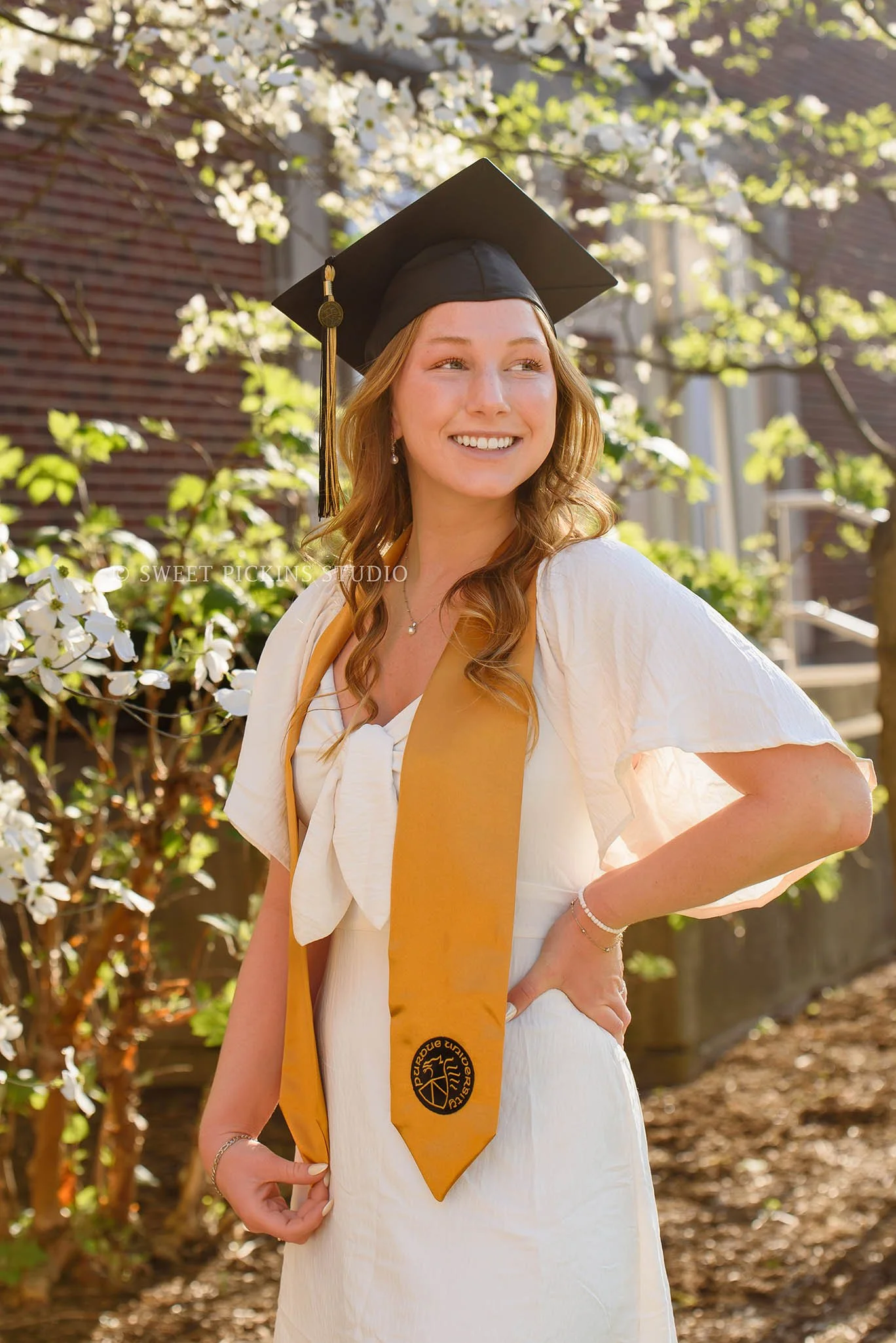 Madelyn | Spring Graduation Photography at Purdue University — Sweet ...
