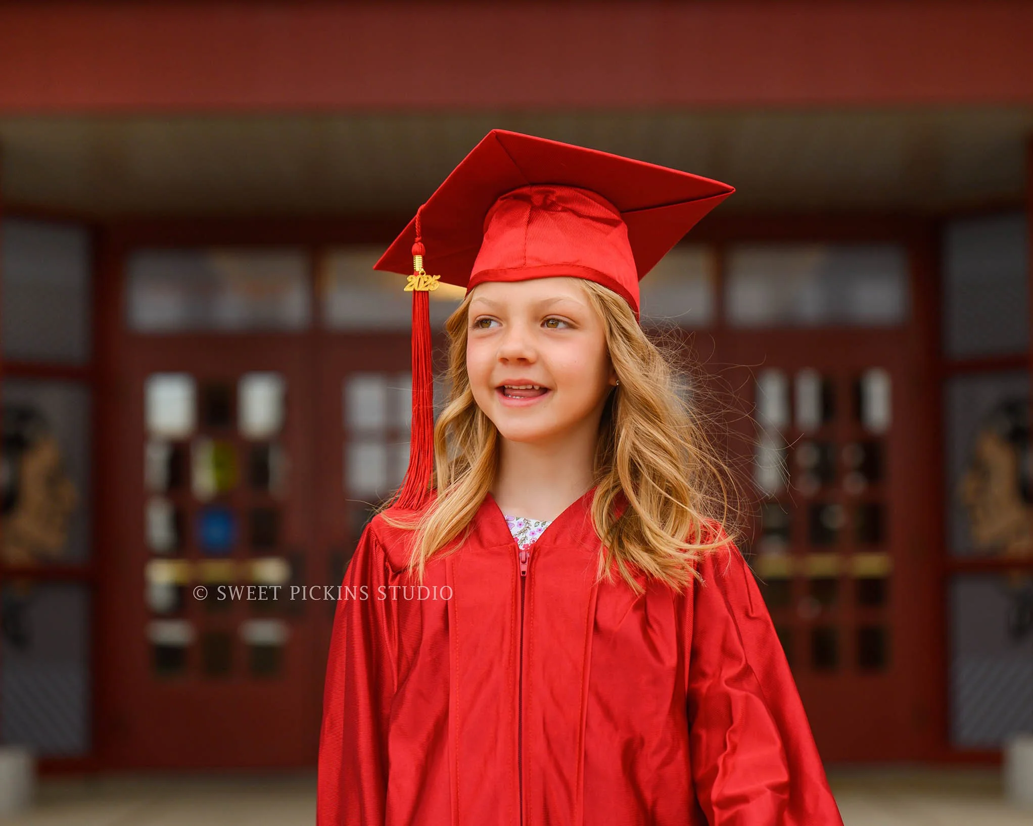 Kindergarten Graduation Cap & Gown Portraits — Sweet Pickins Studio ...