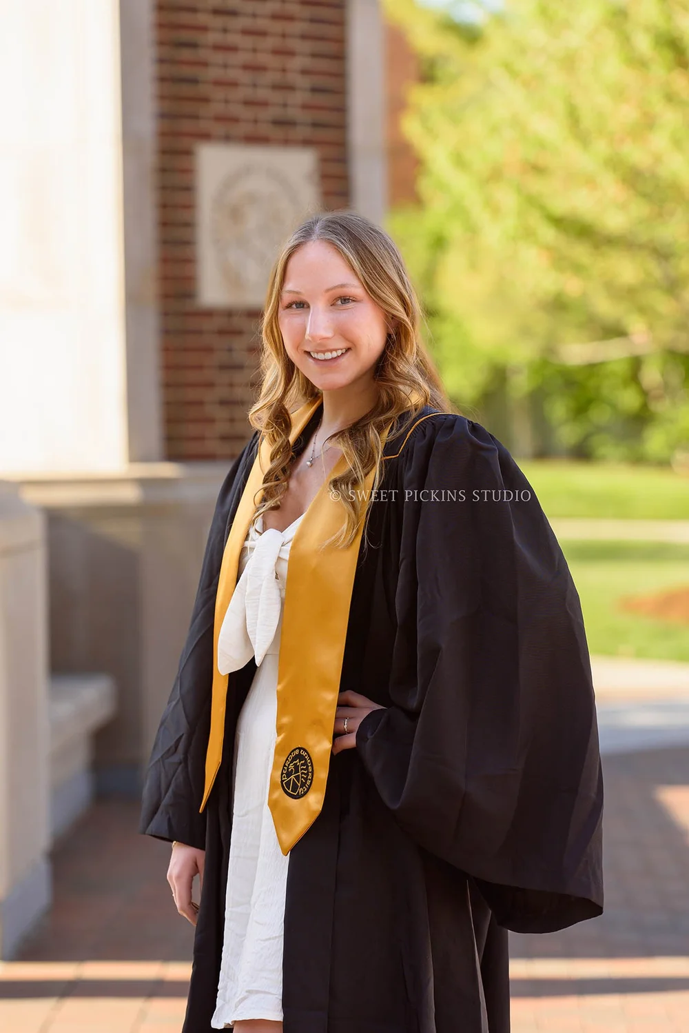 Madelyn | Spring Graduation Photography at Purdue University — Sweet ...