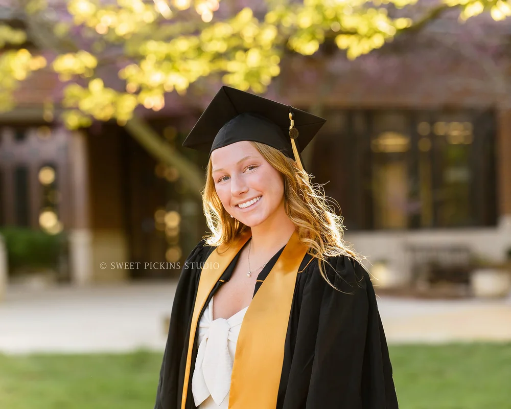 Madelyn | Spring Graduation Photography at Purdue University — Sweet ...