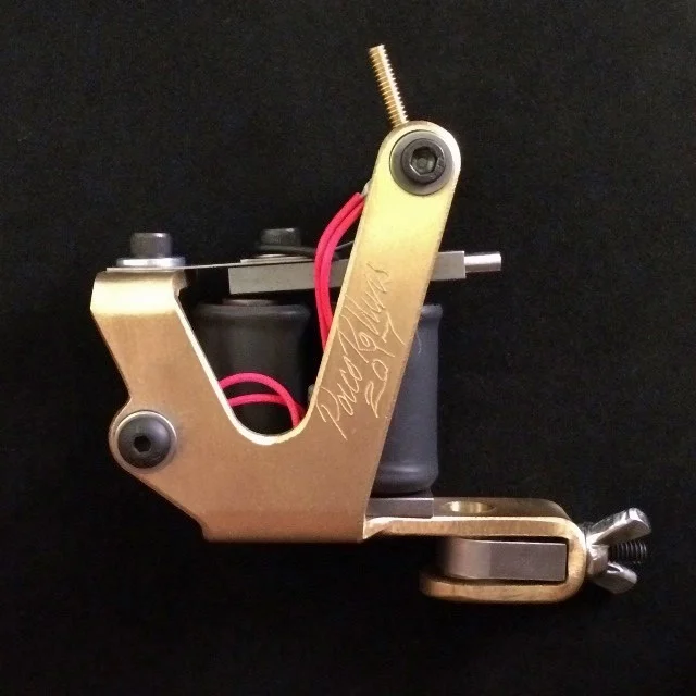 Steel and Brass J-Frame Tattoo Machines Handmade in Asheville, NC ...