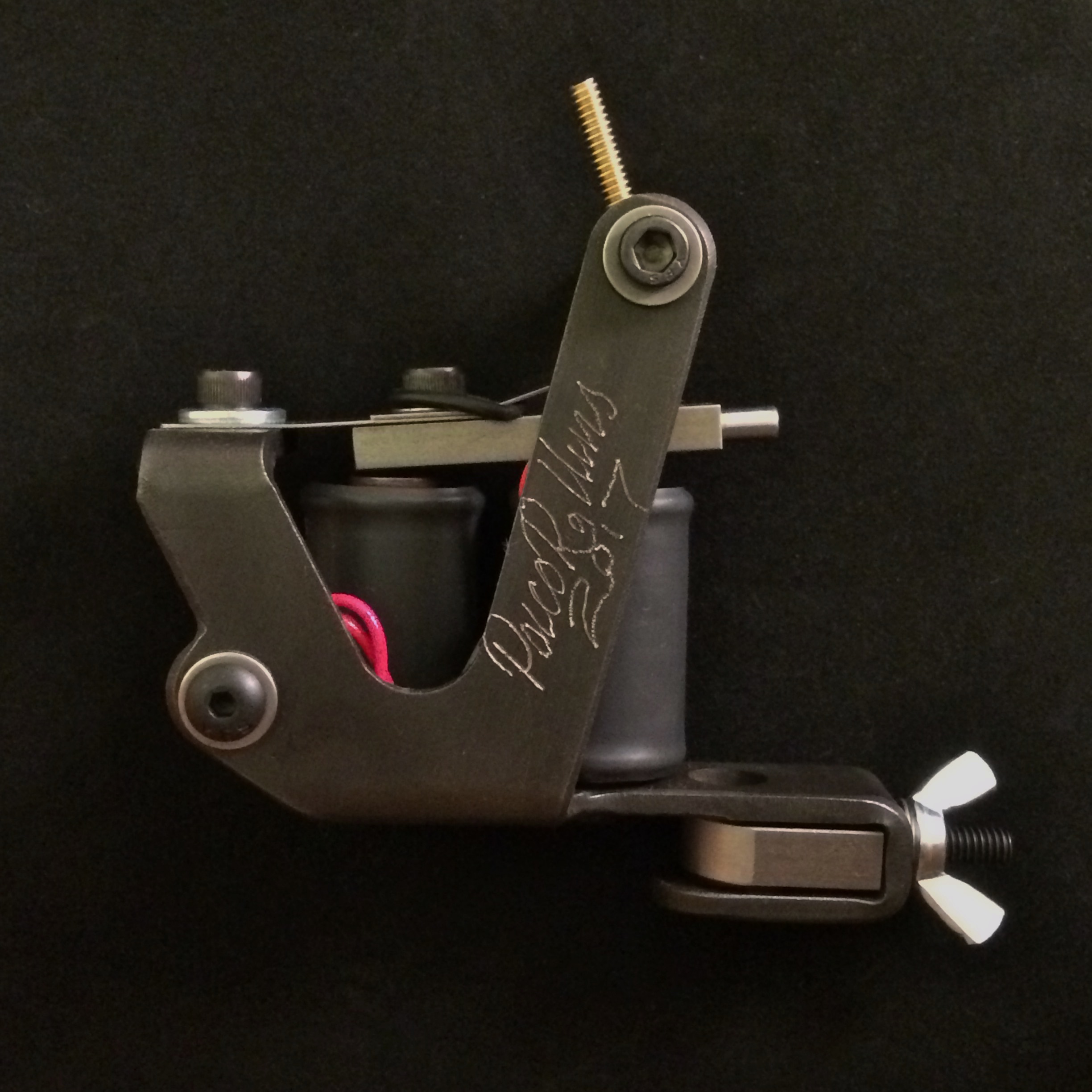 Steel and Brass J-Frame Tattoo Machines Handmade in Asheville, NC ...