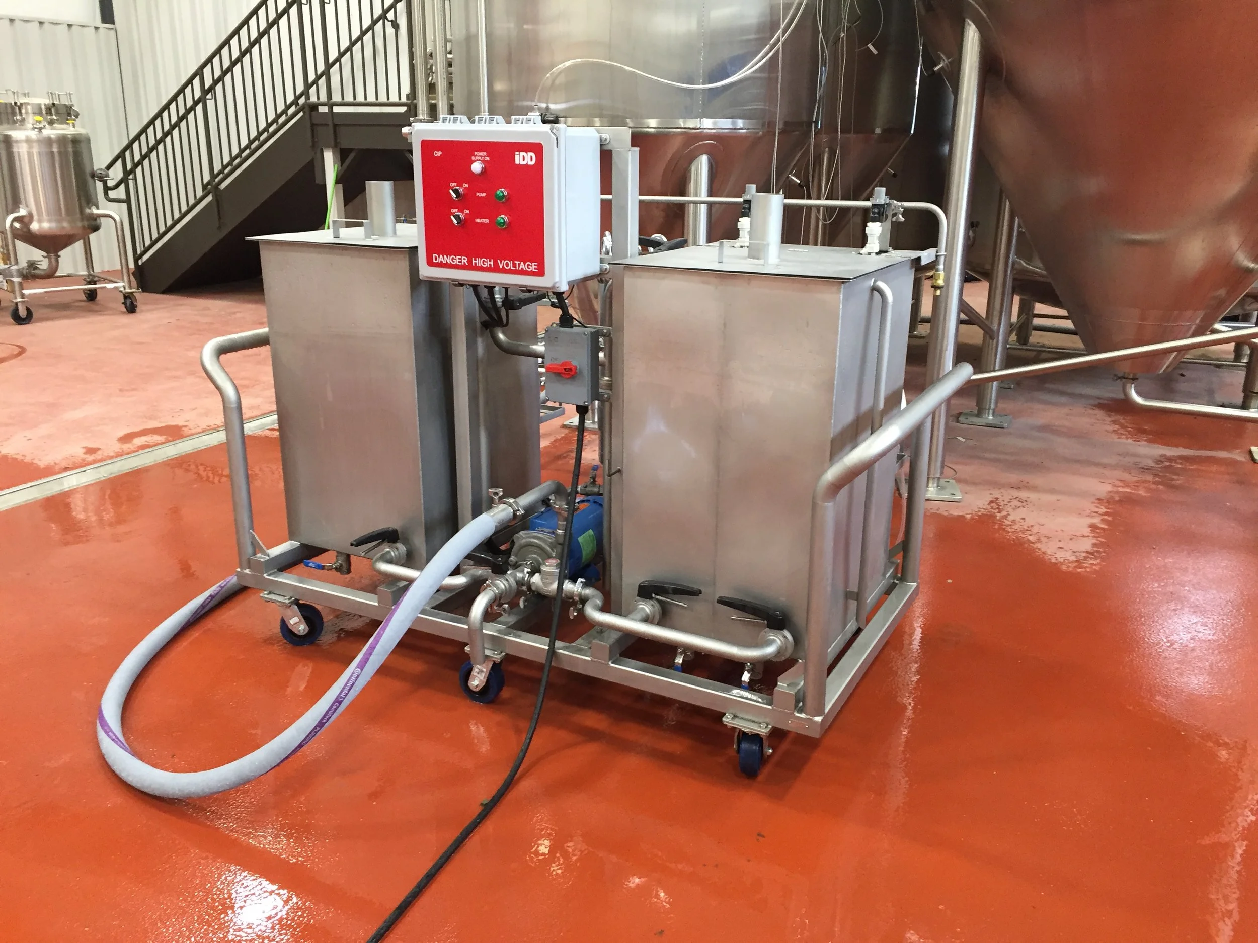 Mobile 3 Tank CIP — IDD Process and Packaging