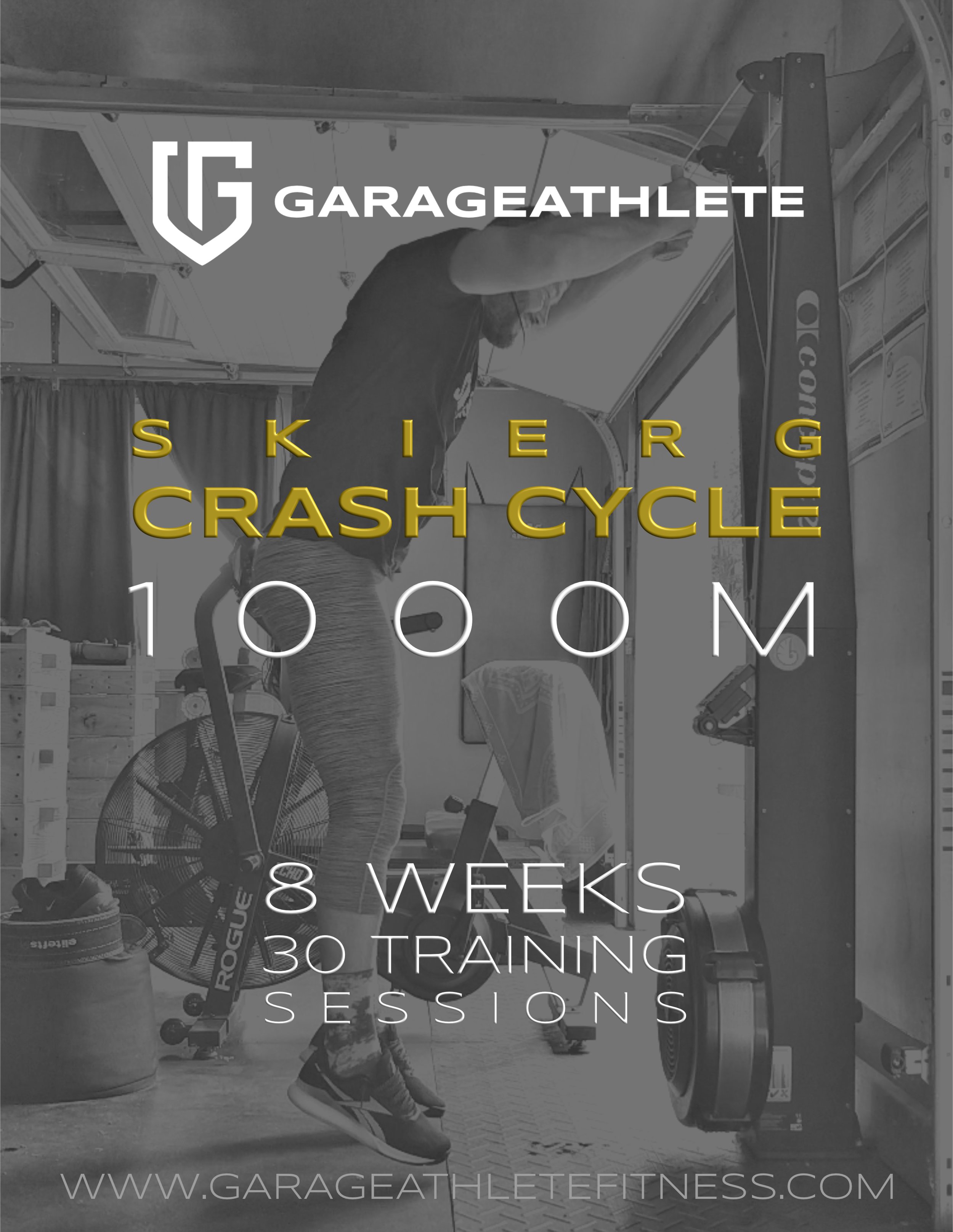 CRASH CYCLE - 1000m (SkiErg) — GARAGEATHLETE