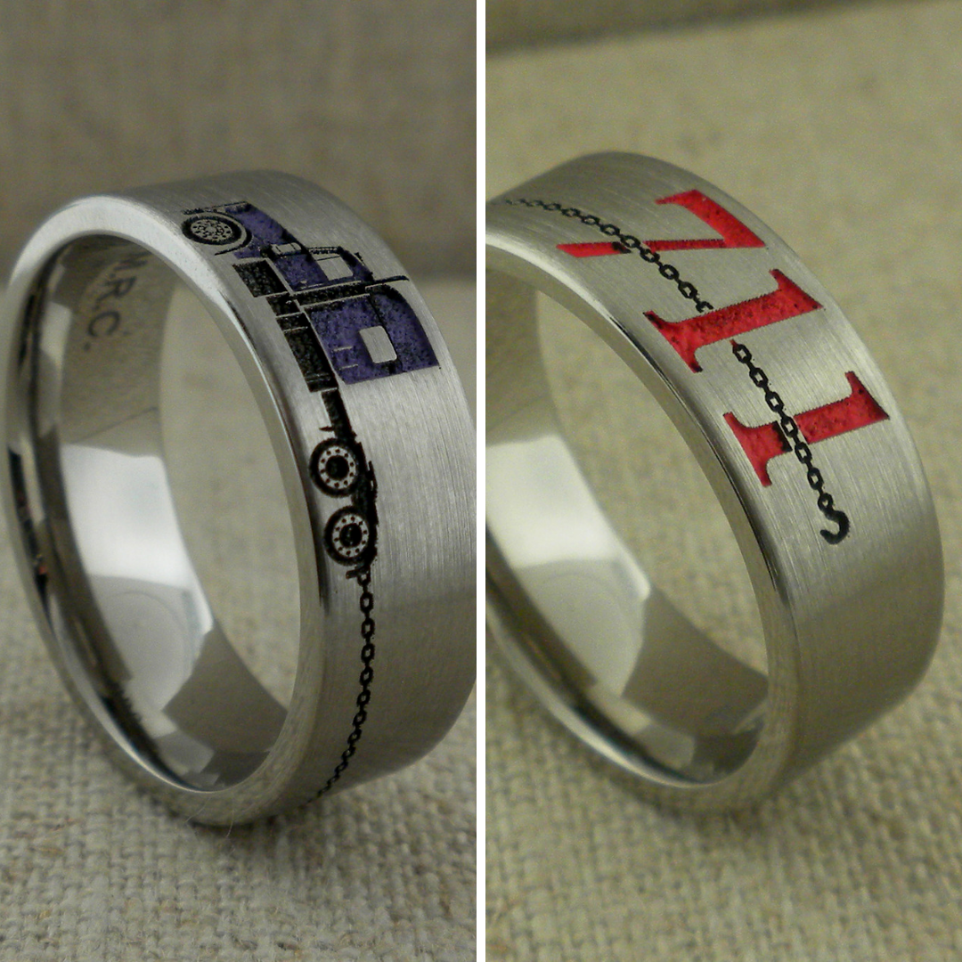 Available Custom Rings — Unique Titanium Wedding Rings