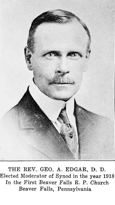 George Alexander Edgar (1865-1927) — Log College Press