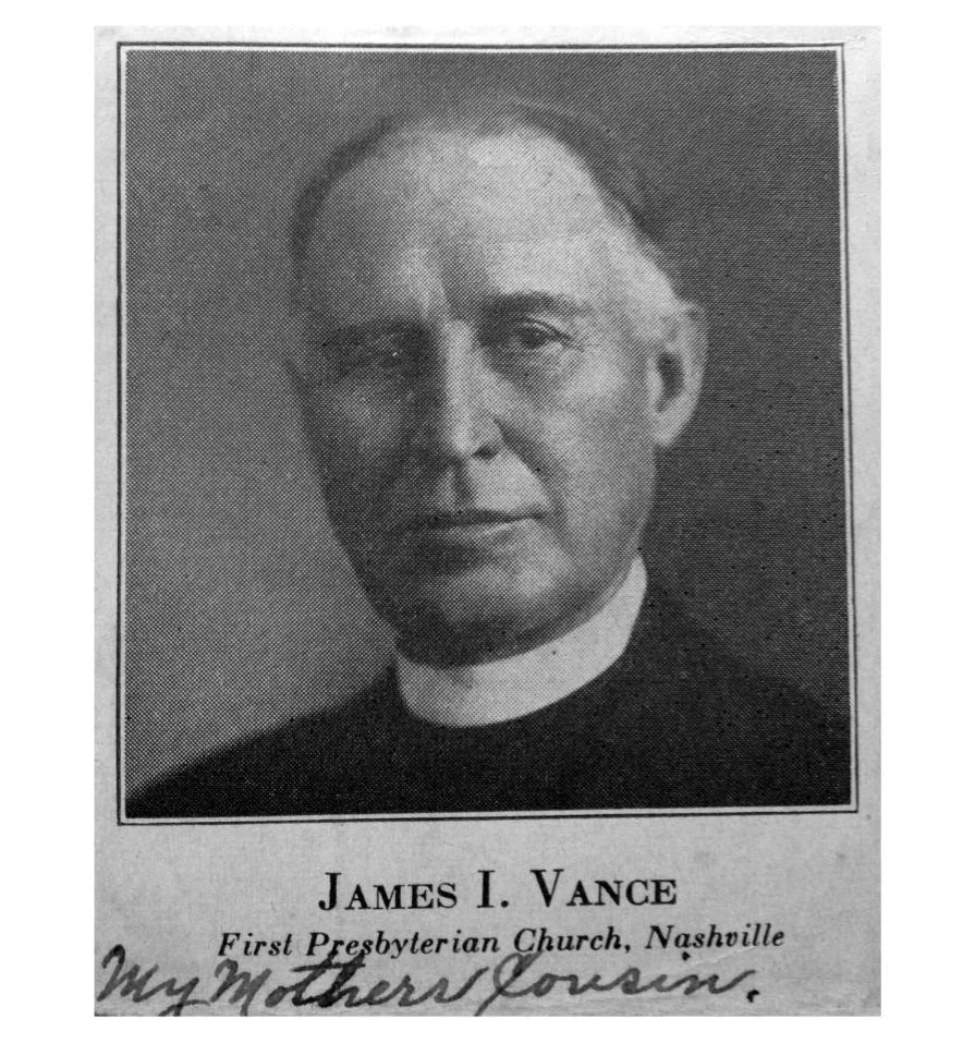 James Isaac Vance (1862-1939) — Log College Press