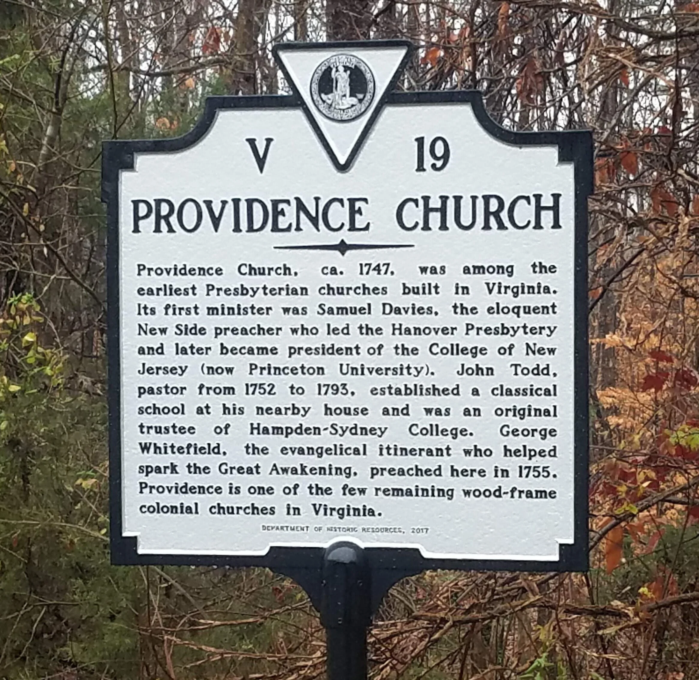 Samuel Davies (1723-1761) — Log College Press