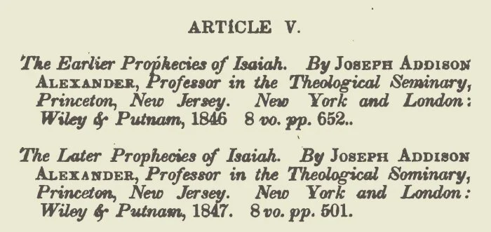 George Howe (1802-1883) — Log College Press