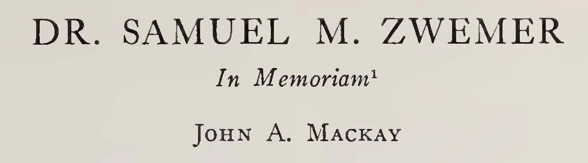 John Alexander Mackay (1889-1983) — Log College Press John Alexander Mackay (1889-1983) — Log College Press