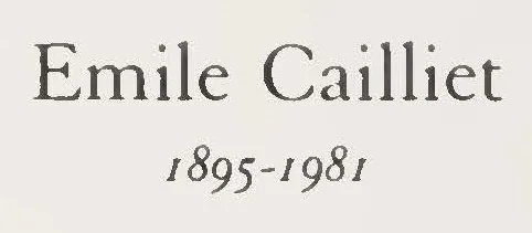 Émile Cailliet (1894-1981) — Log College Press