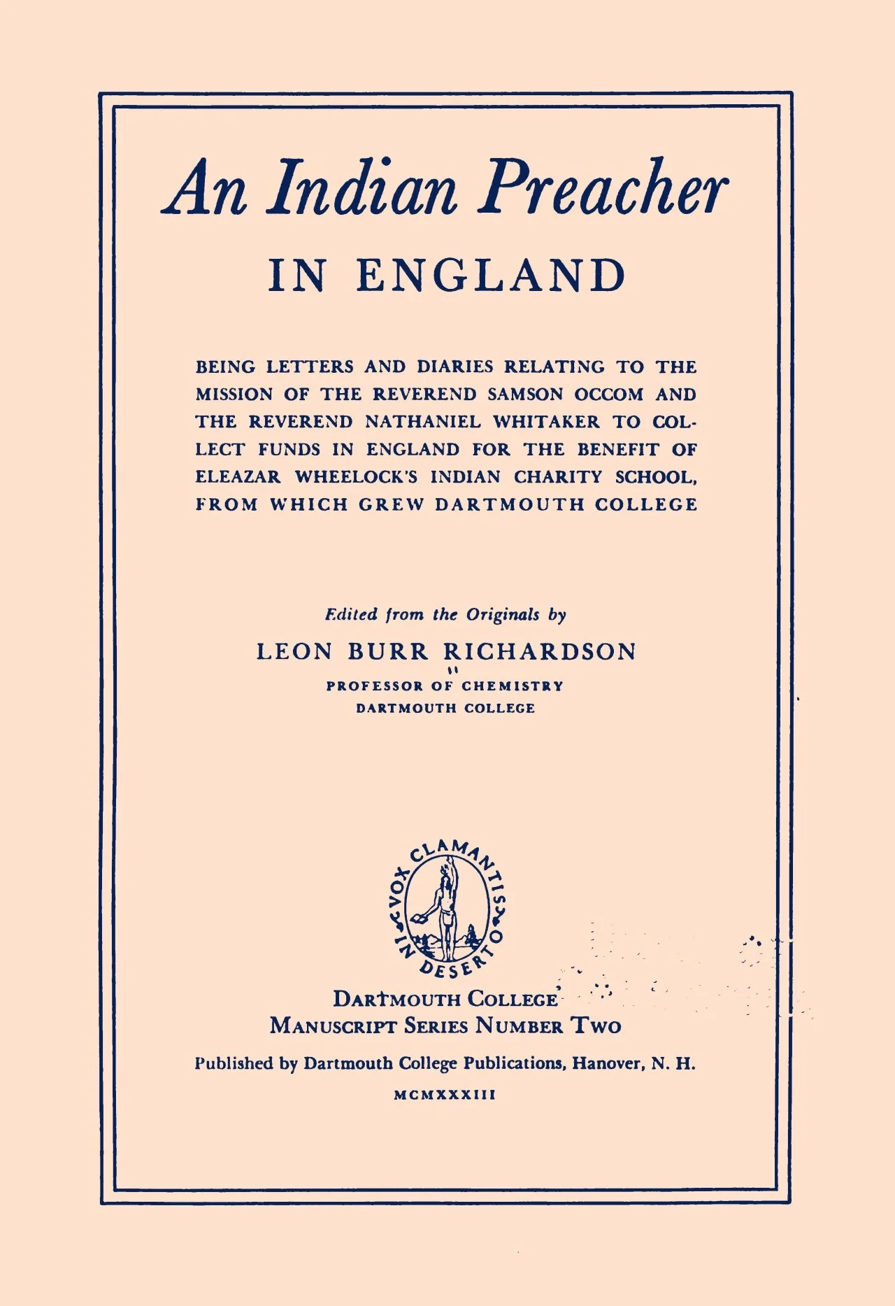 Nathaniel Whitaker (1732-1795) — Log College Press