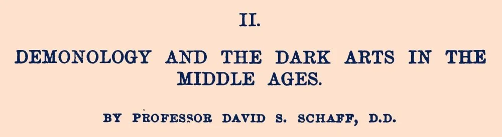 David Schley Schaff (1852-1941) — Log College Press