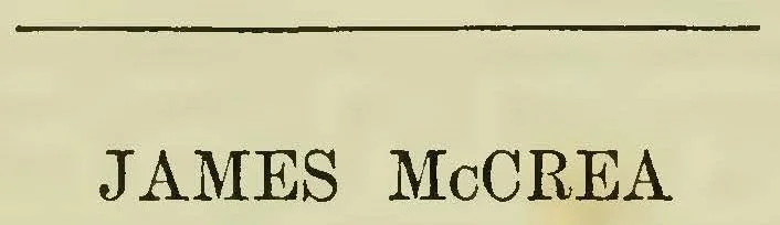 James McCrea (1711-1769) — Log College Press