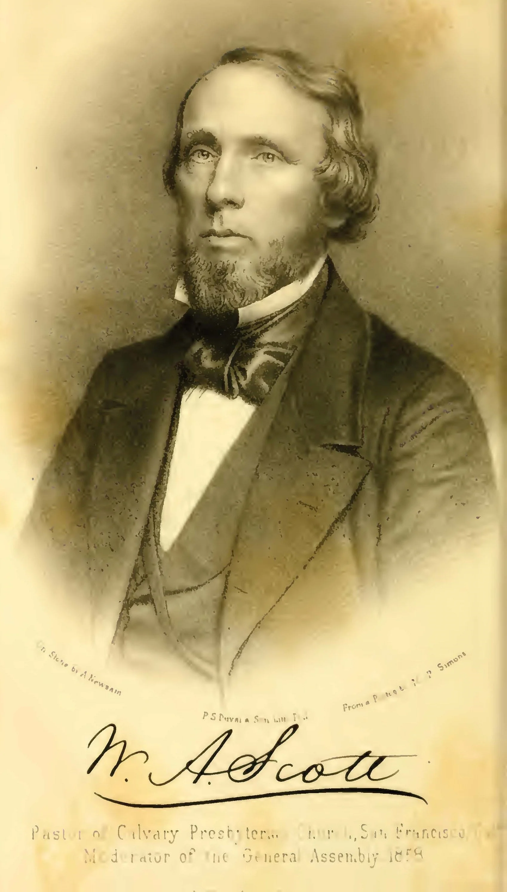 William Anderson Scott, Sr. (1813-1885) — Log College Press