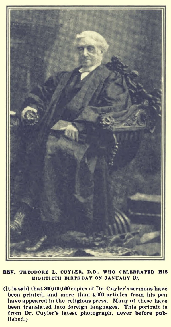 Remembering Theodore L. Cuyler on His 200th Birthday — Log College Press