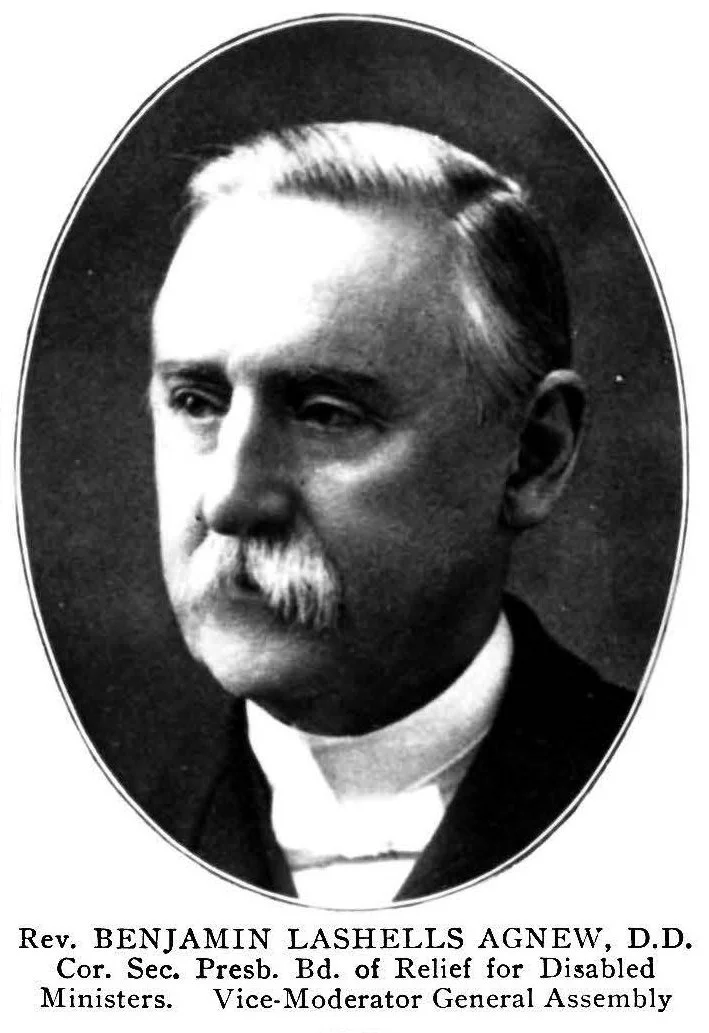 Benjamin Lashells Agnew (1833-1919) — Log College Press