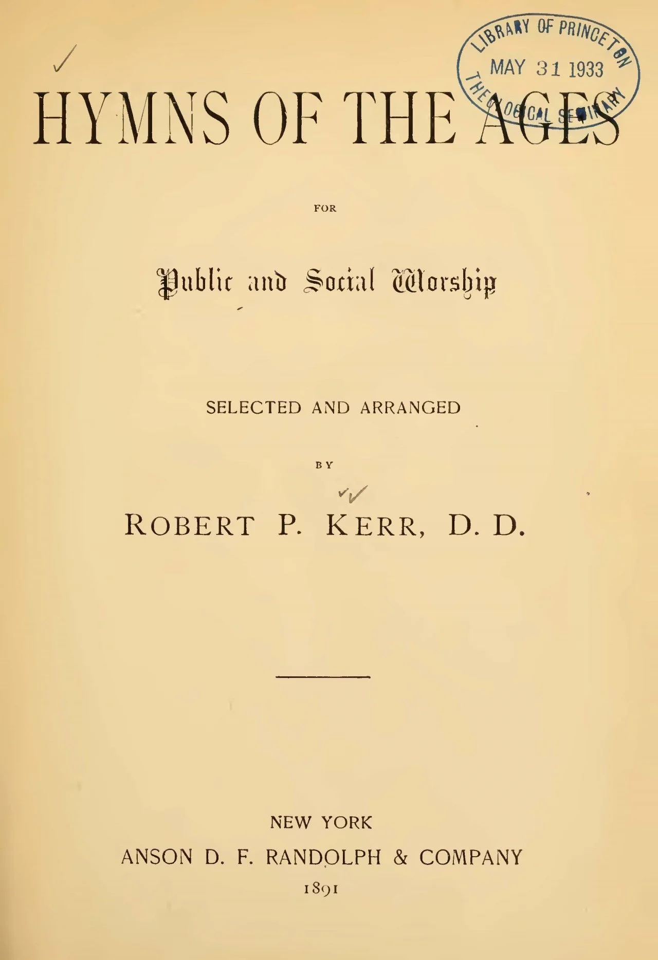 Robert Pollok Kerr (1850-1923) — Log College Press