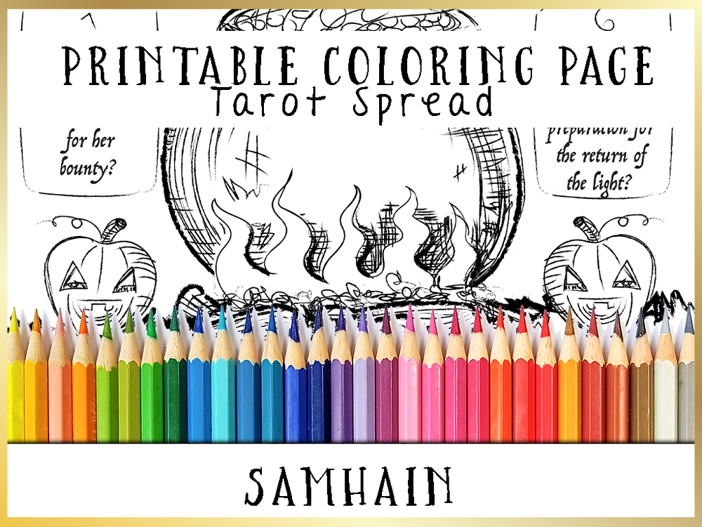 Samhain Coloring Pages