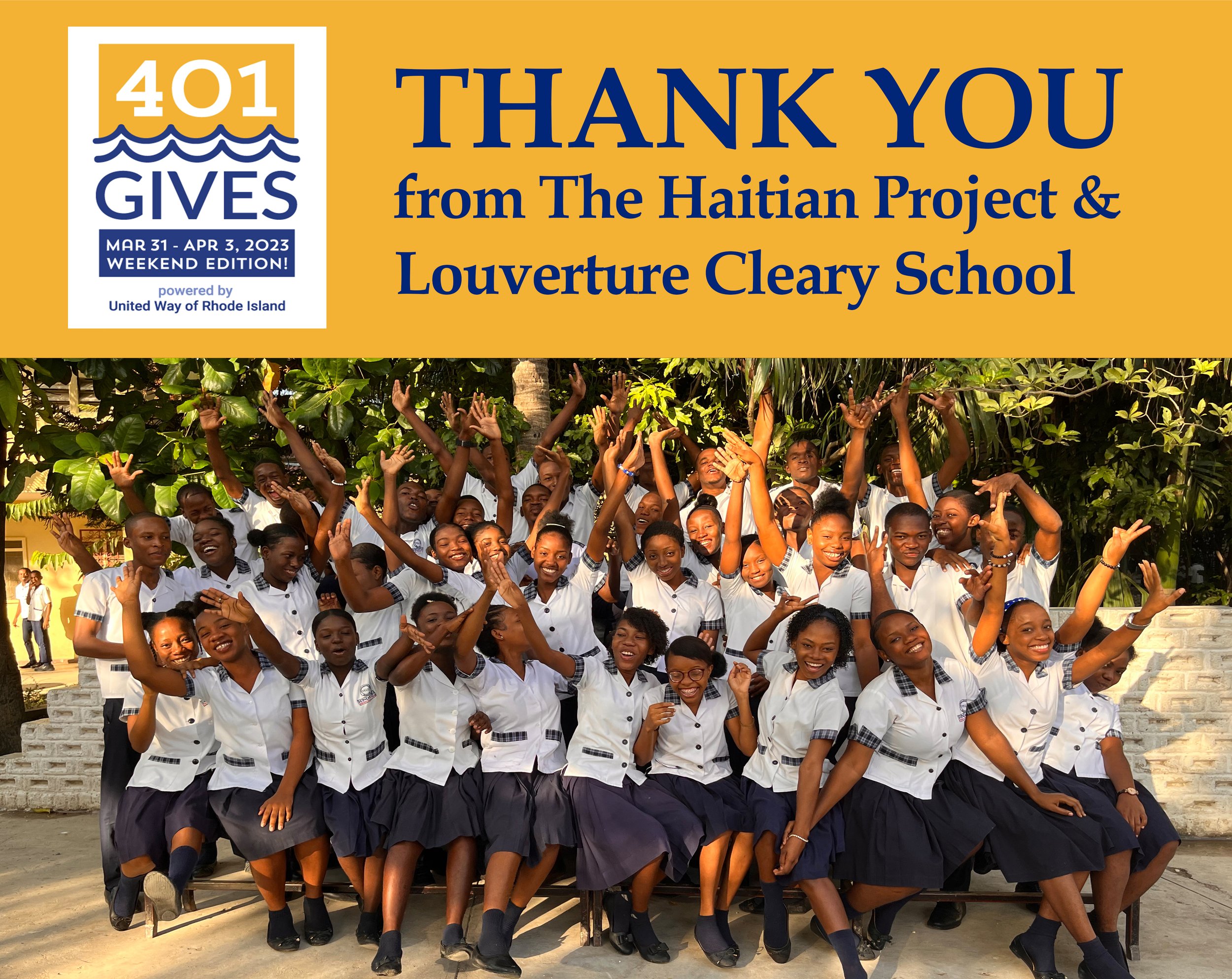 We Did It! Mèsi! — The Haitian Project, Inc.