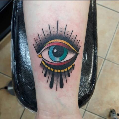 Brett Millard — Freaks on Broadway Tattoo