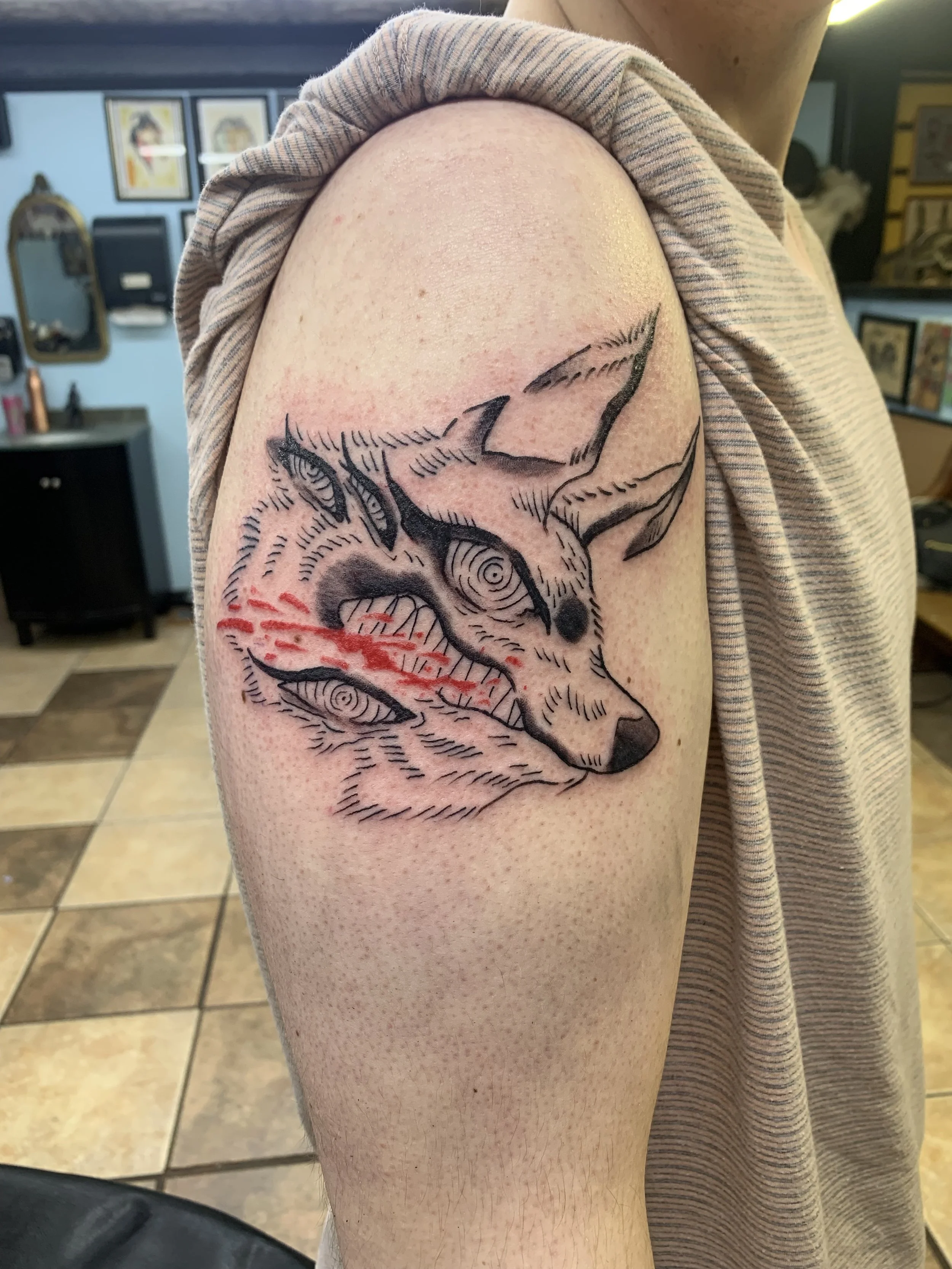 Abi Maximo — Freaks on Broadway Tattoo