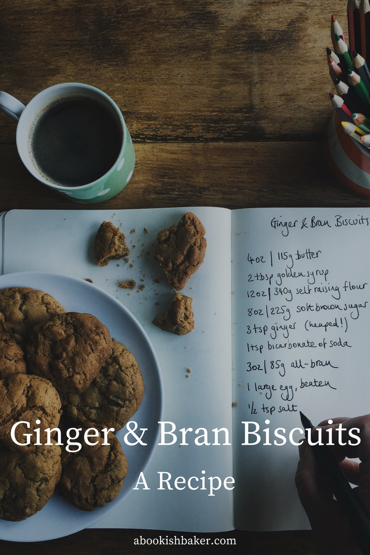 Ginger & Bran Biscuits - A Recipe — Helen Redfern
