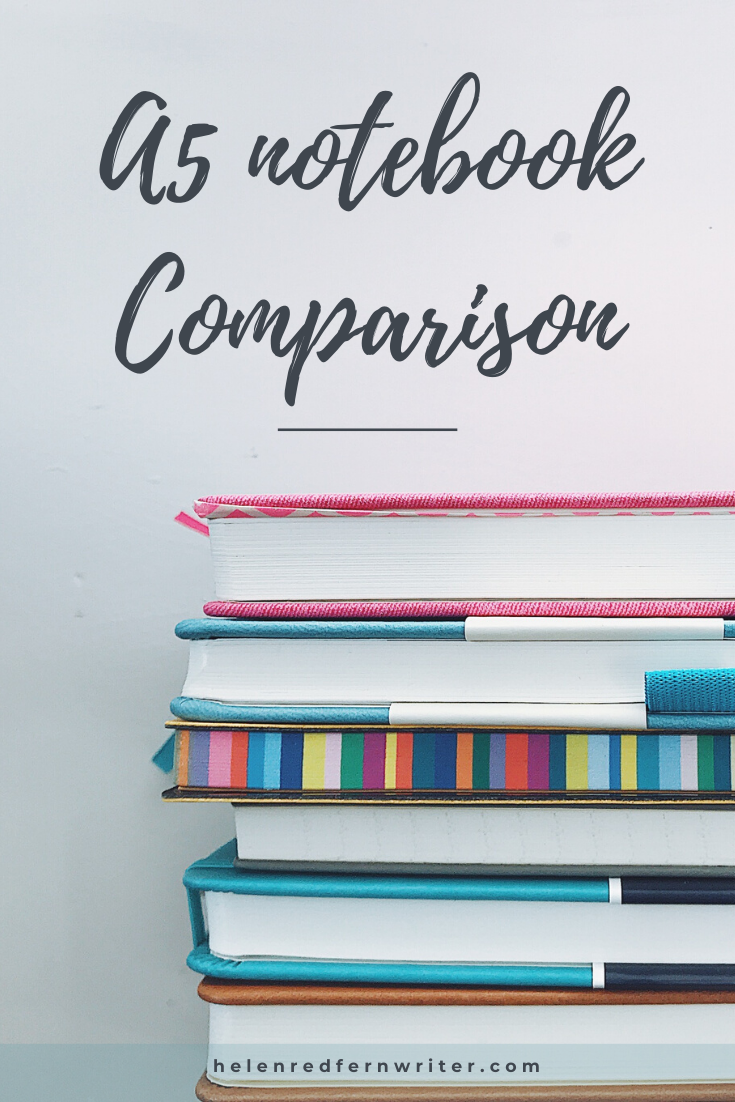 BEST NOTEBOOKS FOR WRITING: A5 Notebook Comparison — Helen Redfern