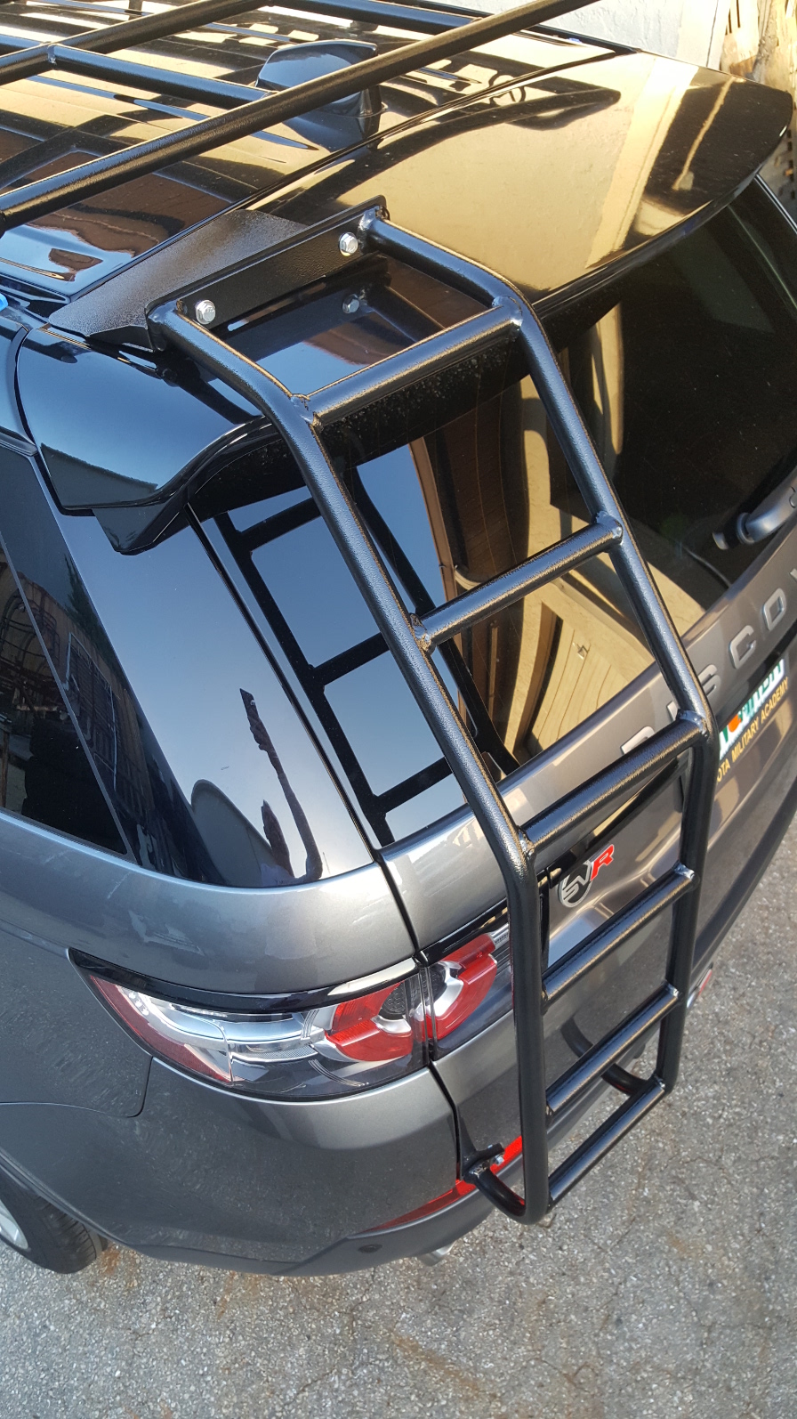 Discovery Sport Rear Access Ladder — Voyager Racks