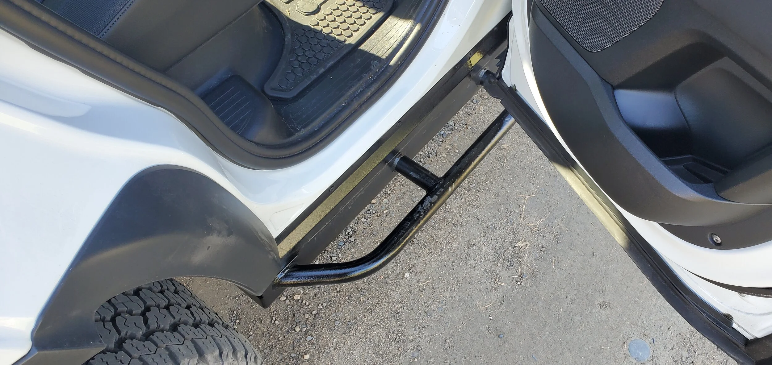 New Defender Steel Rock Sliders — Voyager Racks