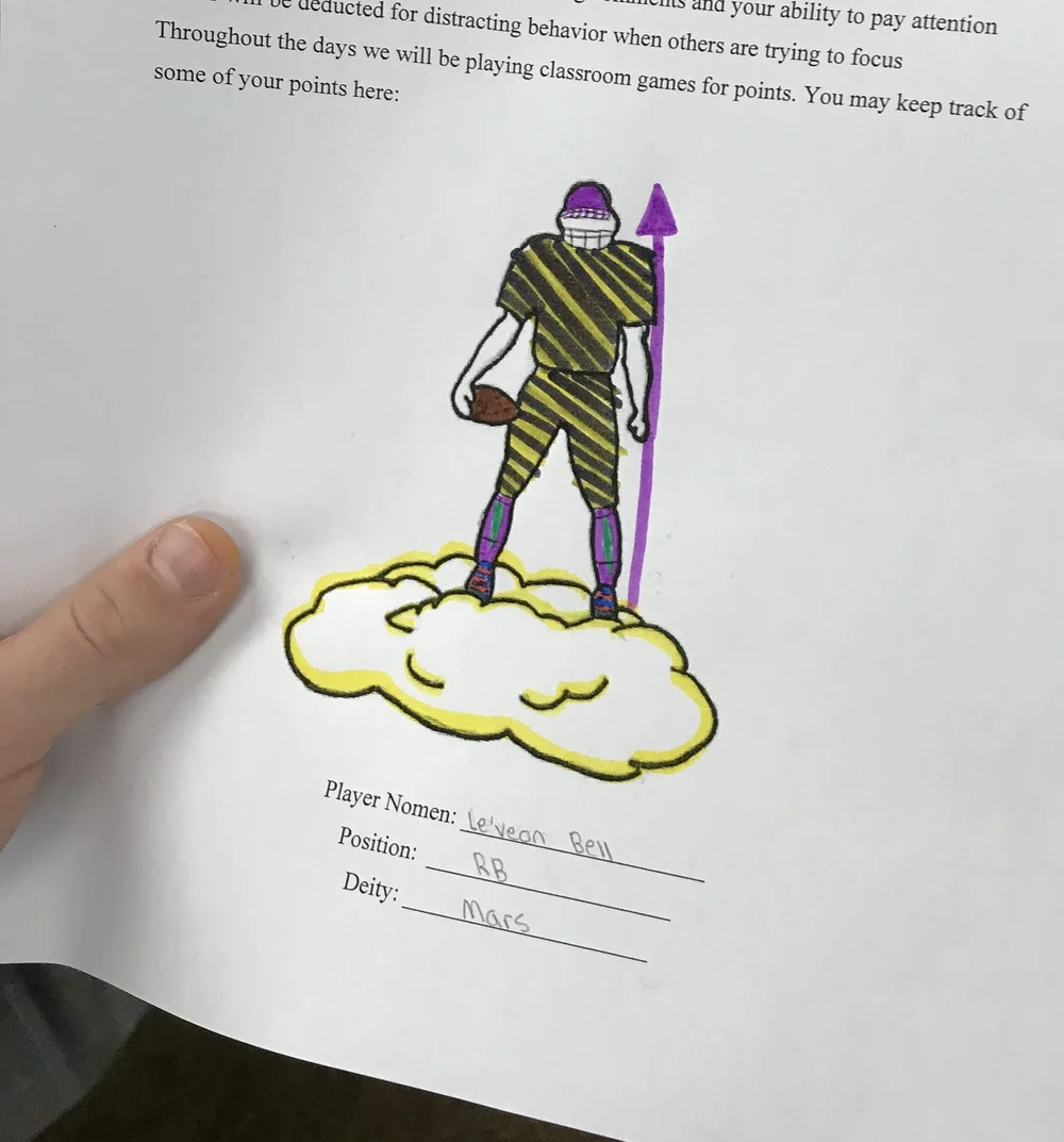 Fantasy Football in the Classroom — Amy Skillicorn