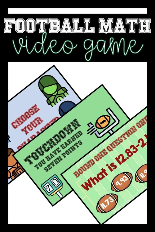 Football Math Decimal Games — Amy Skillicorn