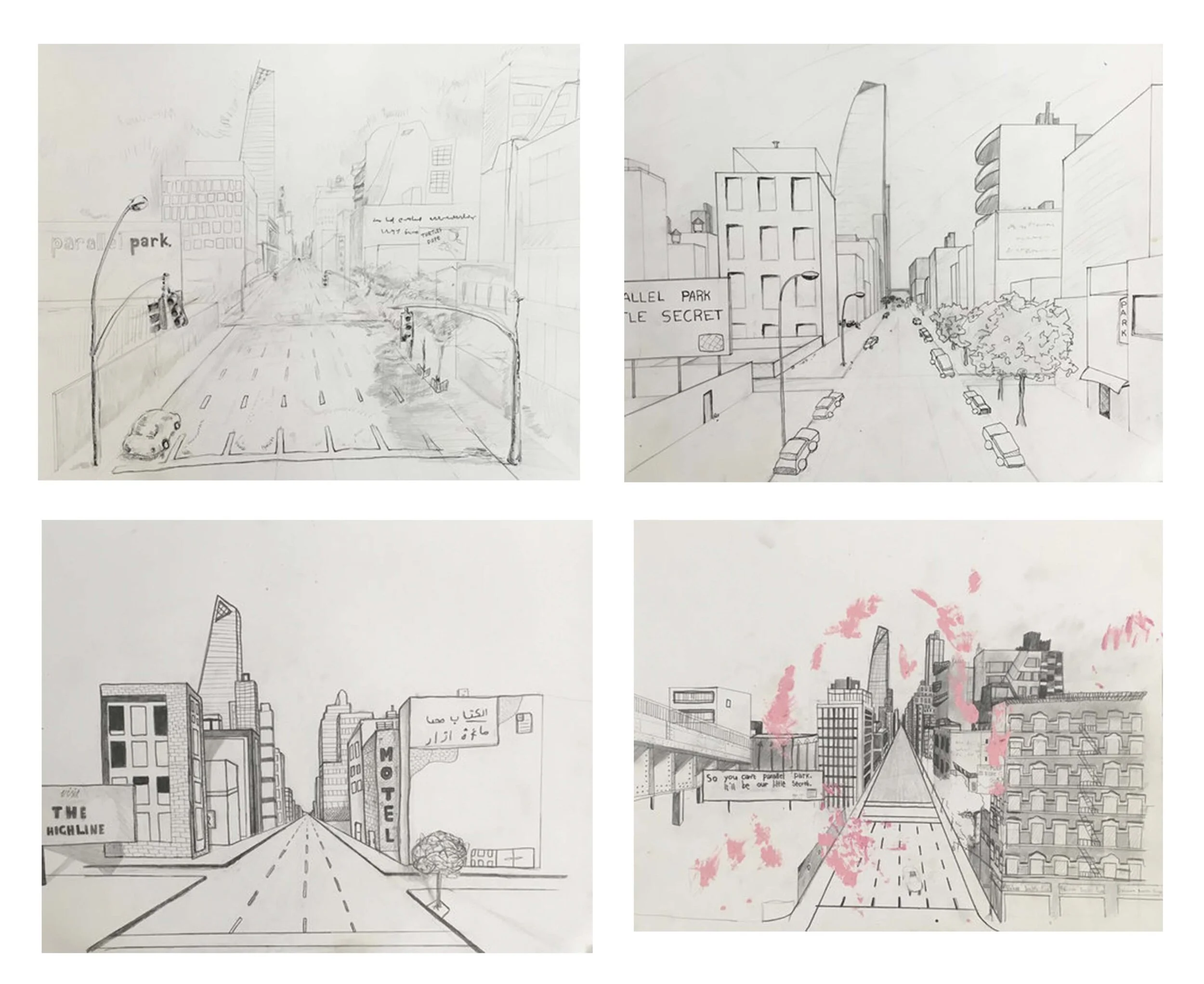 High School Sketch