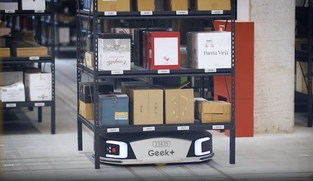 Geekplus and Körber autonomous mobile robots boost e-commerce warehouse operations at Hawesko ...