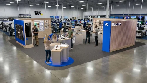Focus on AI glasses and VR headsets as Meta Lab @ Best Buy experiential ...