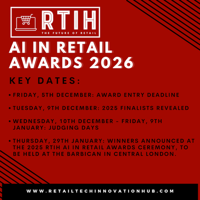 2027 RTIH AI in Retail Awards — Retail Technology Innovation Hub