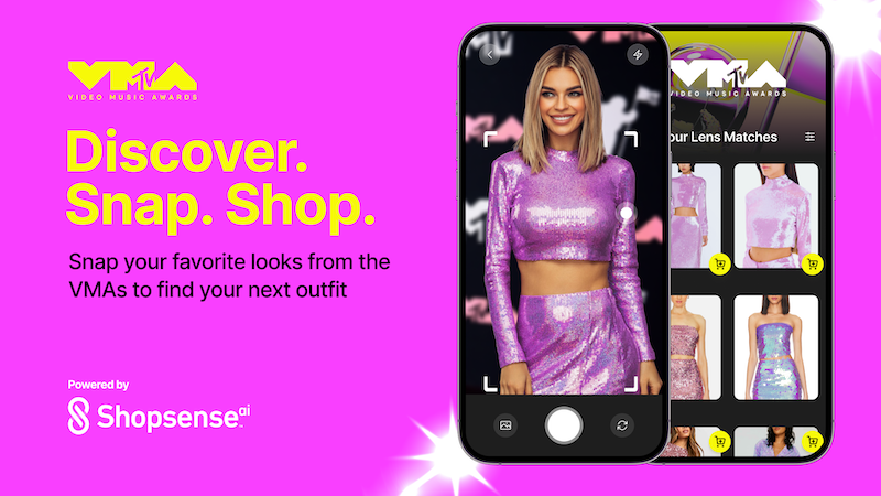 Shopsense AI Lens lets fans snap and shop as it makes debut at 2024 MTV Video Music Awards (VMAs ...