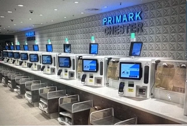 Primark launches self-checkouts in Llandudno, Harlow, Mullingar stores ...