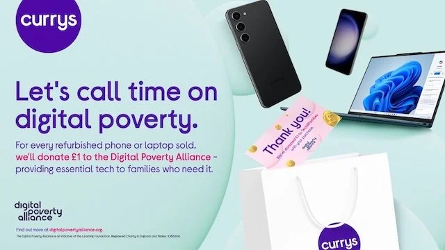 Currys makes digital inclusion move as it donates proportion of ...