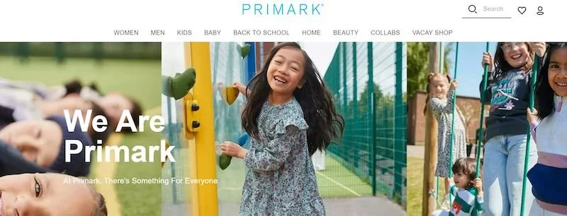 Connecting omnichannel journeys: Primark launches revamped website in ...