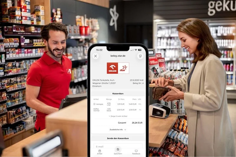 ORLEN Deutschland rolls out digital receipts across more than 600 ...