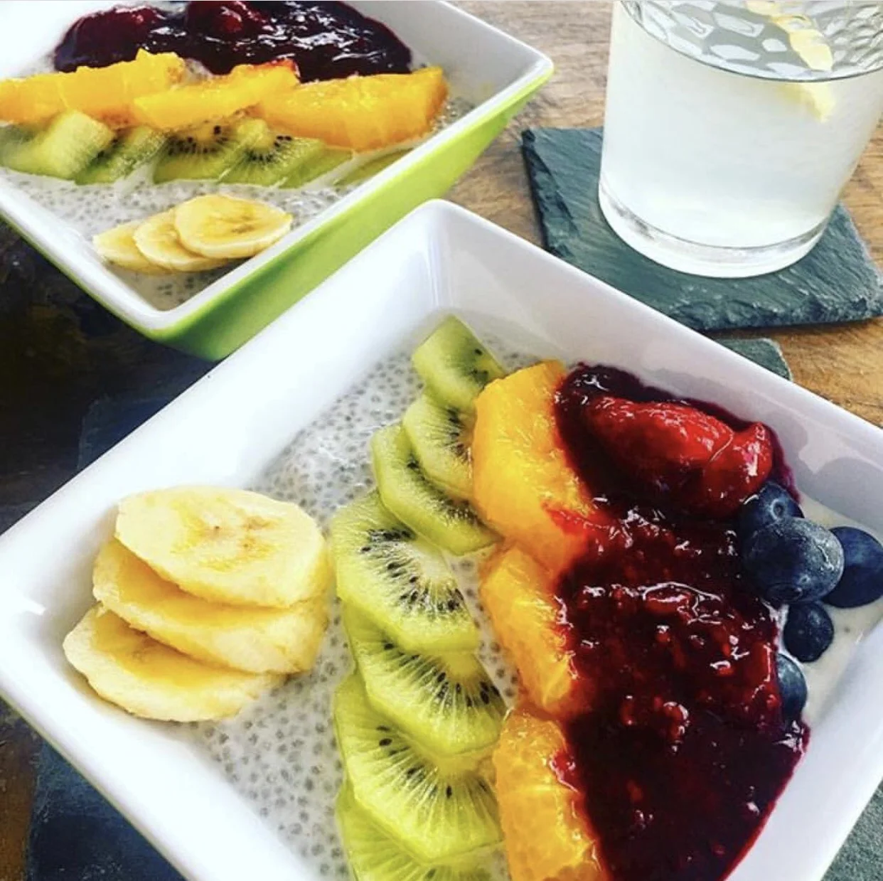 Fruity Chia Breakfast Bowl — Lilly Sabri