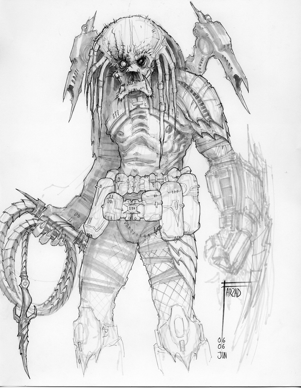 Predalien Concept Art