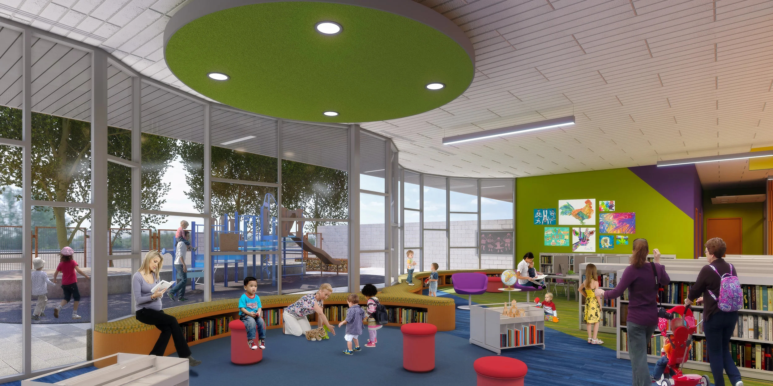 Mesquite Public Library — Spatial Medium