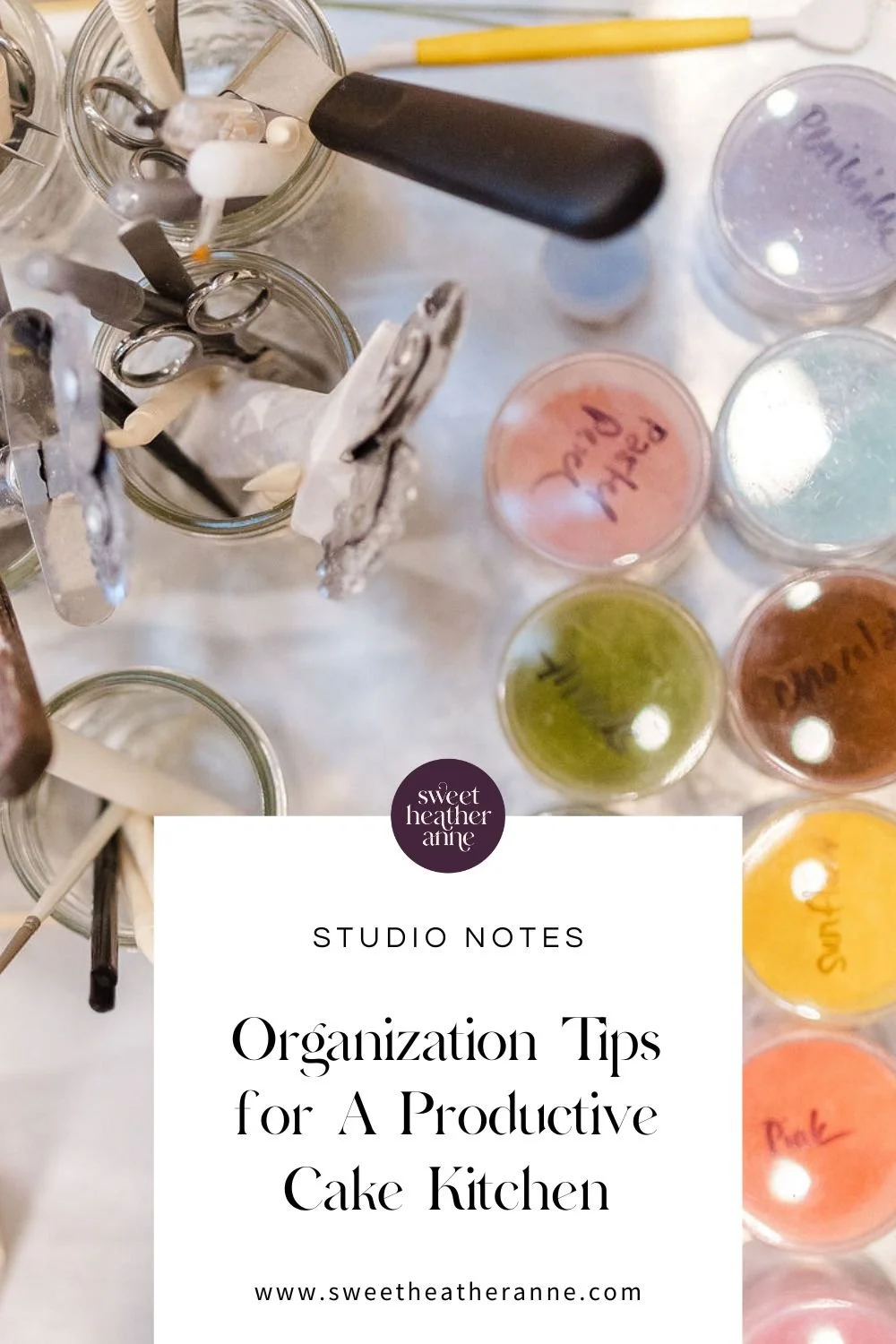 6 Kitchen Organization Tips We Love in Our Cake Studio — Sweet Heather ...
