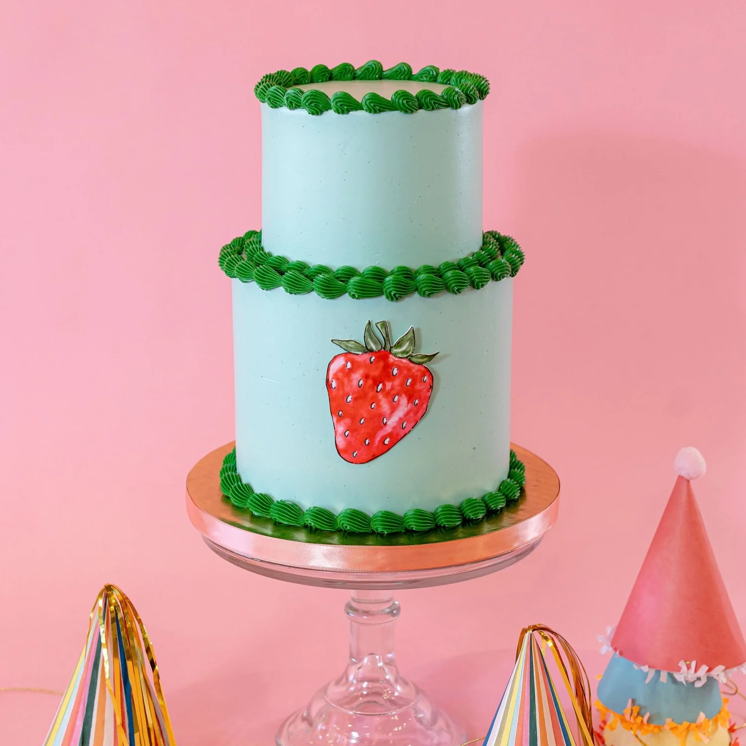 Custom Vintage Heart Cake — Sweet Heather Anne Cake Studio