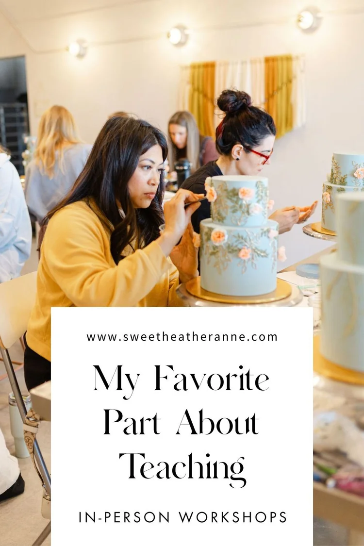 My Favorite Part About Hosting In-Person Workshops in our Ann Arbor Studio — Sweet Heather Anne ...