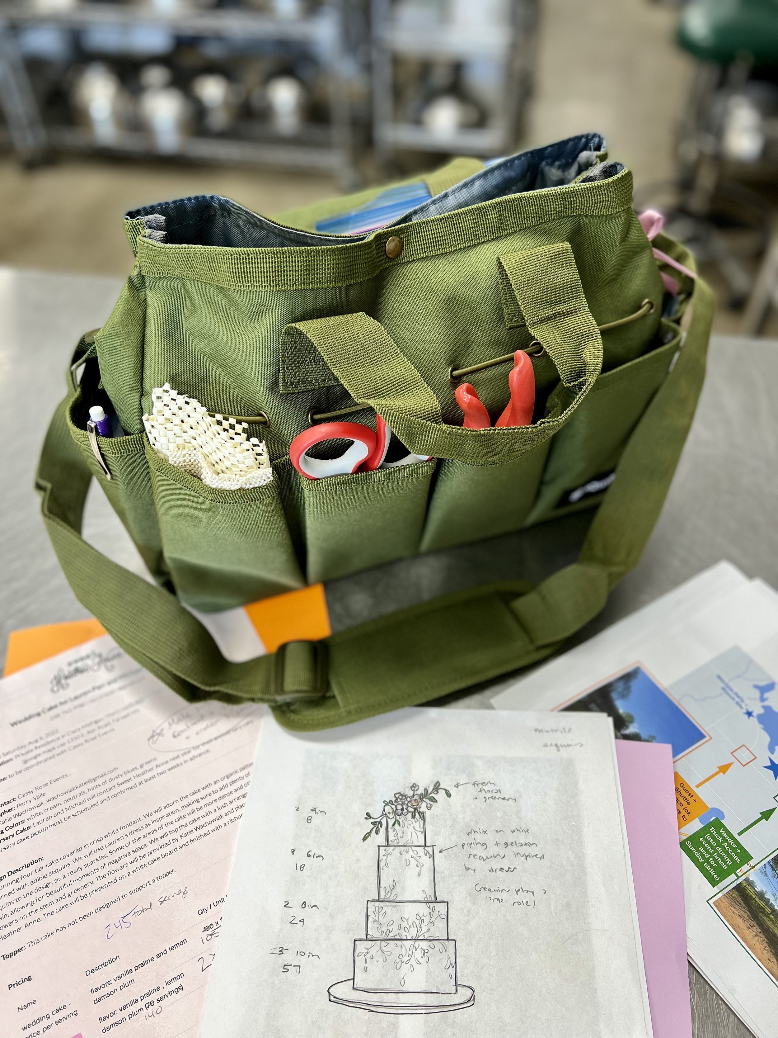 A Cake Decorator's Complete To-Go Kit Packing List — Sweet Heather Anne ...