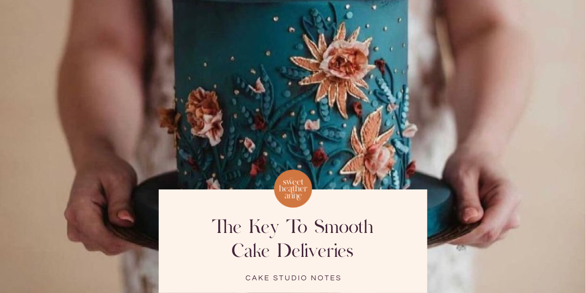 The Key To Smooth Cake Deliveries: Details! — Sweet Heather Anne Cake ...